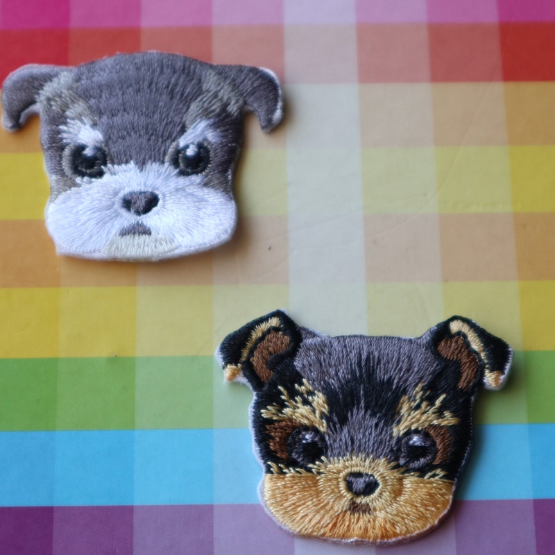 Cartoon Dog Patches - Etsy