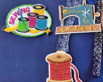 2 Sewing Merit Badge Patch Custom Made - Etsy