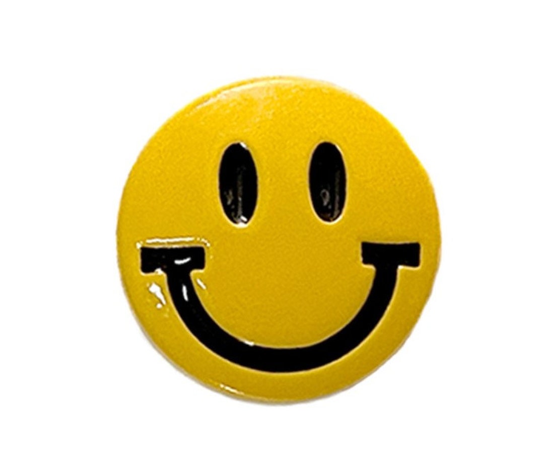 Set of 10pcs 50pcs Bulk Lot Yellow Resin Sewable Novelty Smiley Face ...