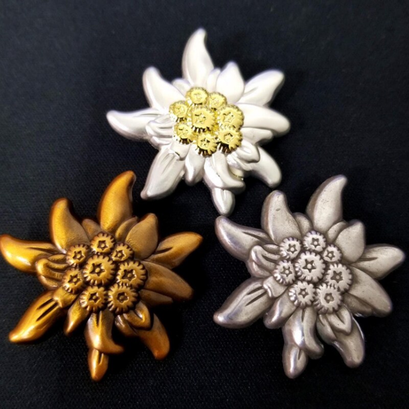 Edelweiss Brooch - Etsy