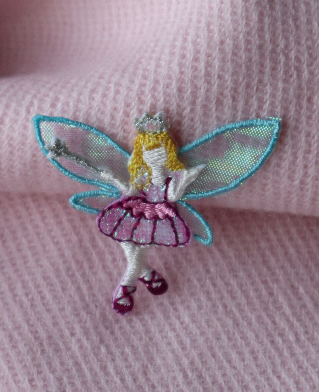 Set of 4pcs 60pcs Bulk Lot Fairy Angel Girl Applique Iron on Sewing ...