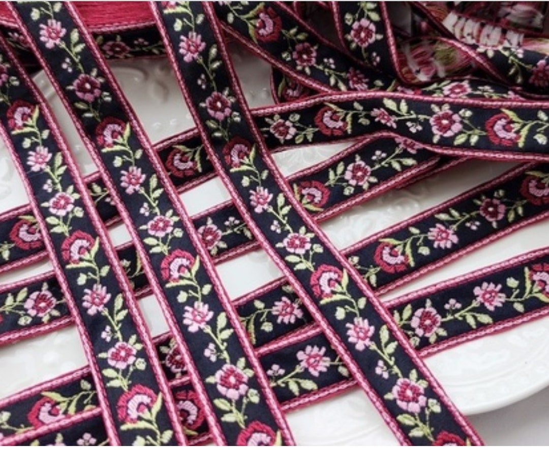 3yards Bulk Lot Retro Style Flower Ribbon, , Birthday Diy Hair Gift ...