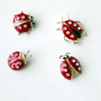 Handmade Miniature Ladybug Pin - Etsy