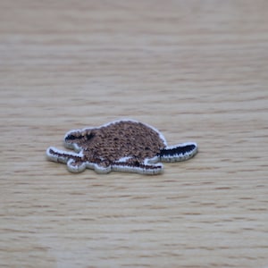 Set of 3pcs 60pcs Bulk Lot Small Animal Otter Beaver Embroidered Iron ...