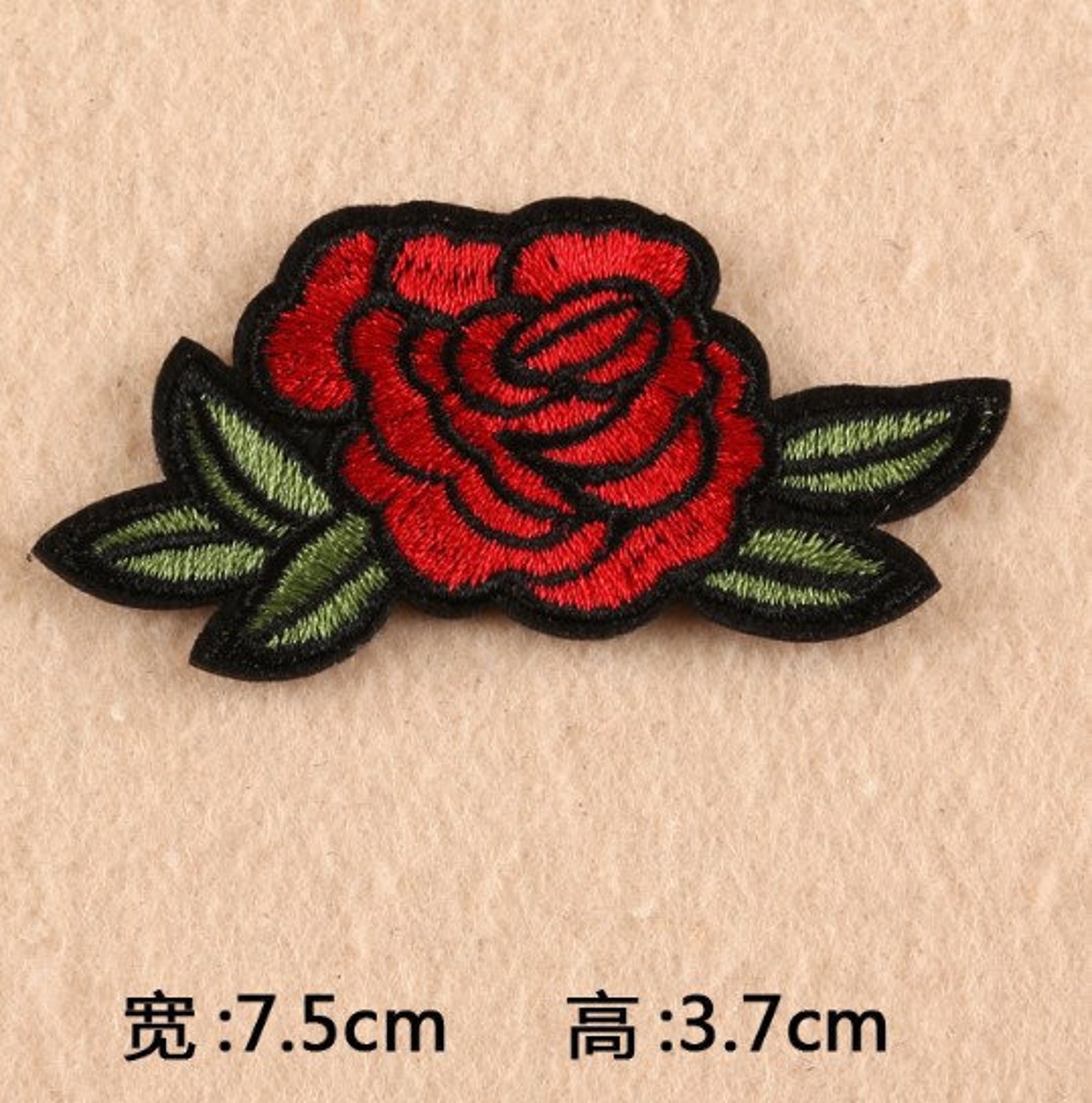 Set of 5pcs 10pccs Bulk Lot Red Rose Embroidered Iron on Patch - Etsy