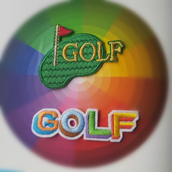 Golf Patch - Etsy