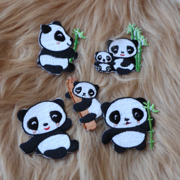 Panda Fabric - Etsy