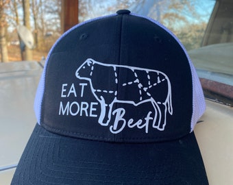 Eat More Beef Hat - Etsy