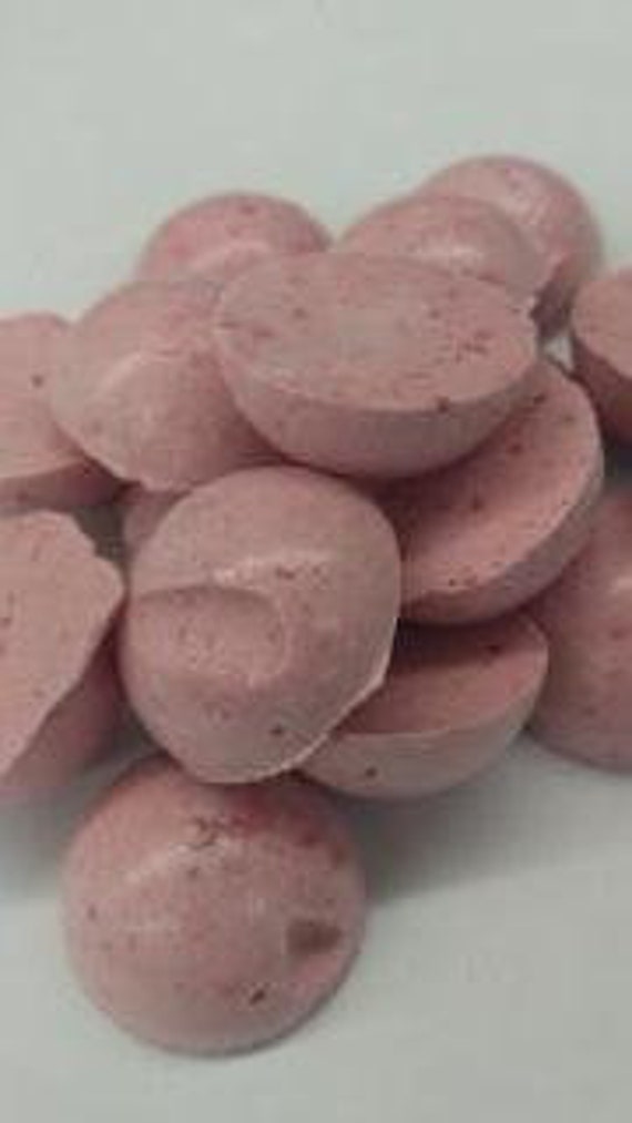 Strawberry Powder Ice Cream Pucks - Etsy