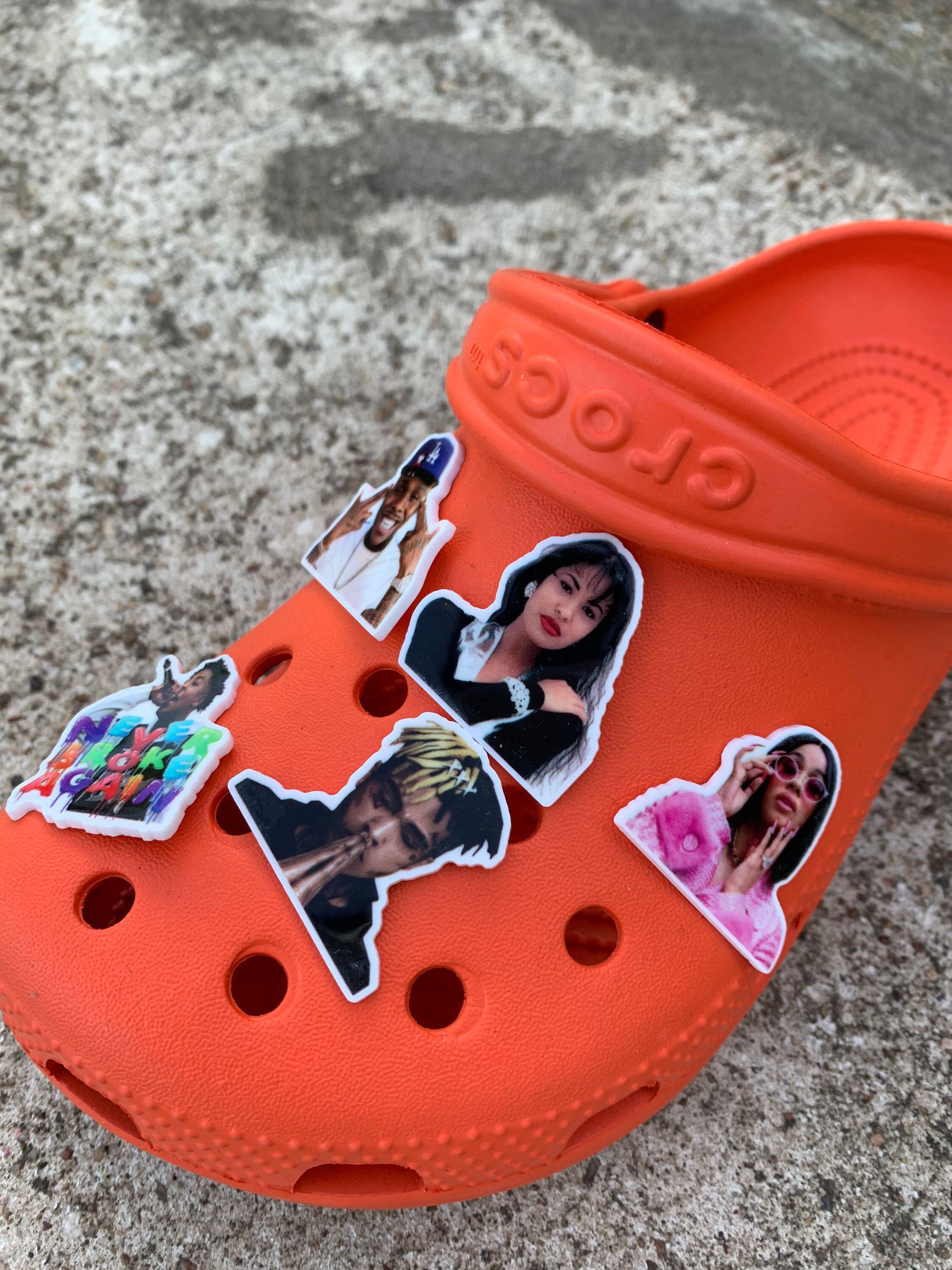 Rapper Croc Charms - Etsy