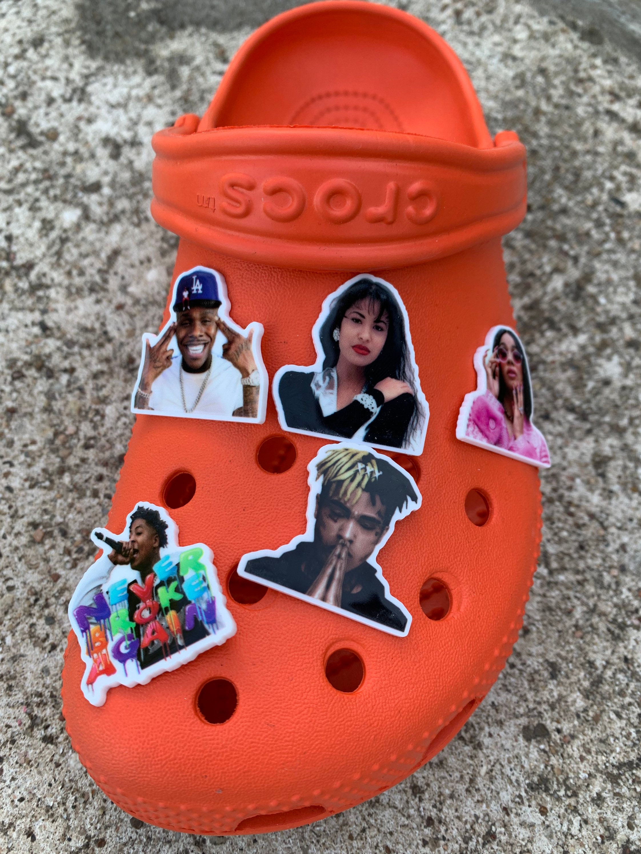Rapper Croc Charms - Etsy