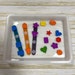 Button Color Sorting Toddler Busy Bag - Etsy