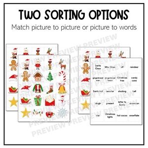 Christmas Matching Activity Cards | Christmas Memory Game - Etsy