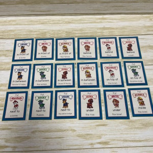 PAW Patrol Sensory Bin Featuring Preposition Cards for Following ...