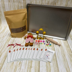 Gingerbread Cookie Baking Sensory Bin - Etsy