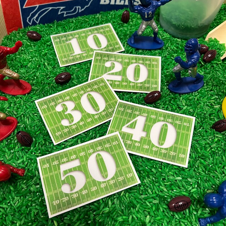 Buffalo Bills Football Sensory Bin - Etsy