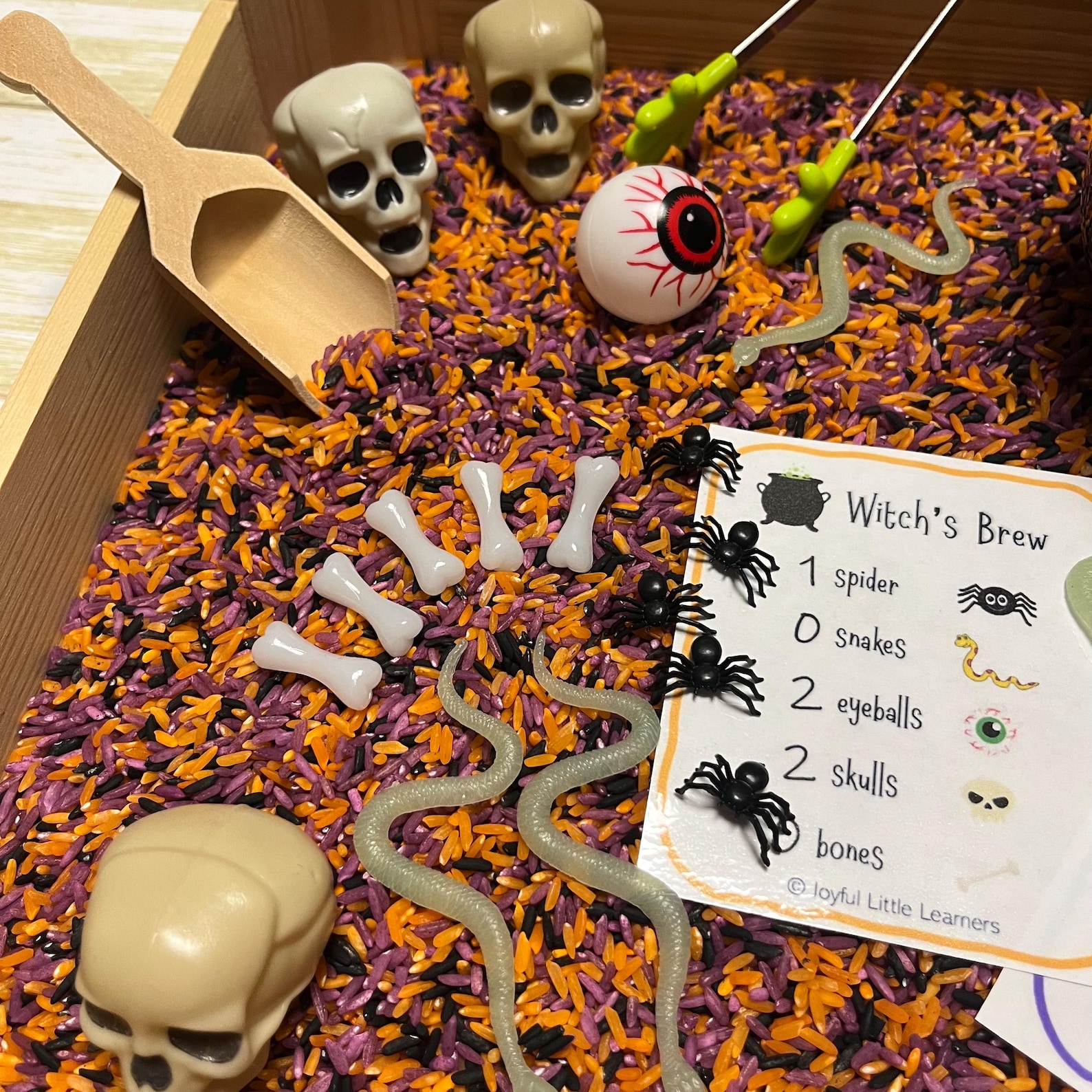 Witchs Brew Sensory Bin Halloween Sensory Bin - Etsy