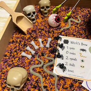 Witch’s Brew Sensory Bin | Halloween Sensory Bin - Etsy