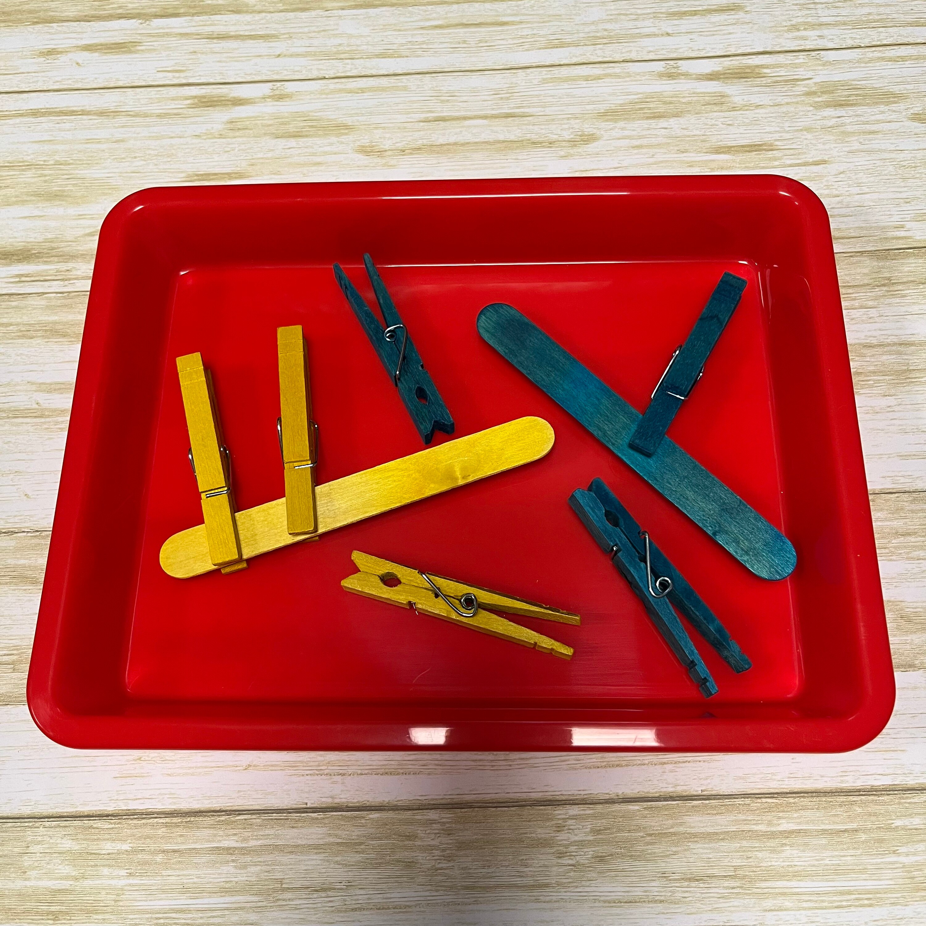 Clothespin Color Match & Clip Toddler Preschooler Busy Bag - Etsy