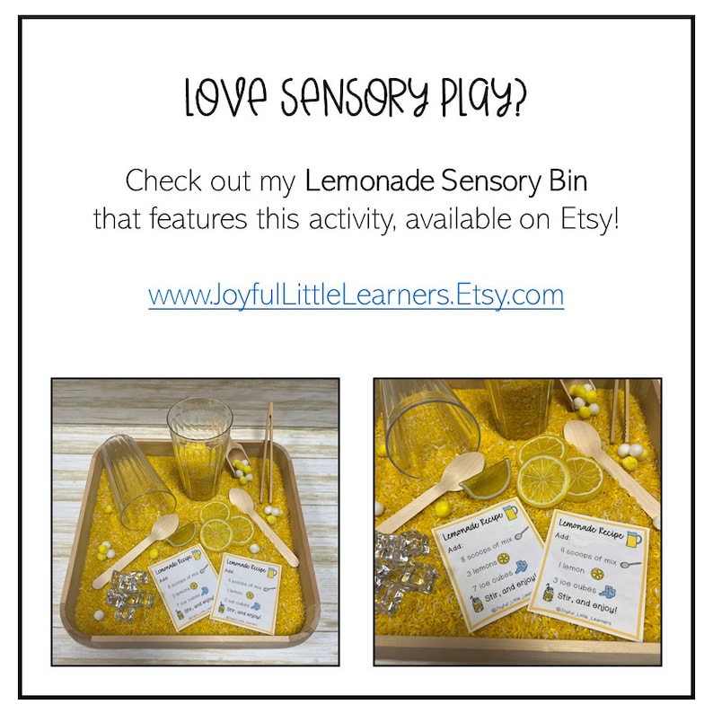 Lemonade Recipe Task Cards Digital Download | Lemonade Stand Printable ...