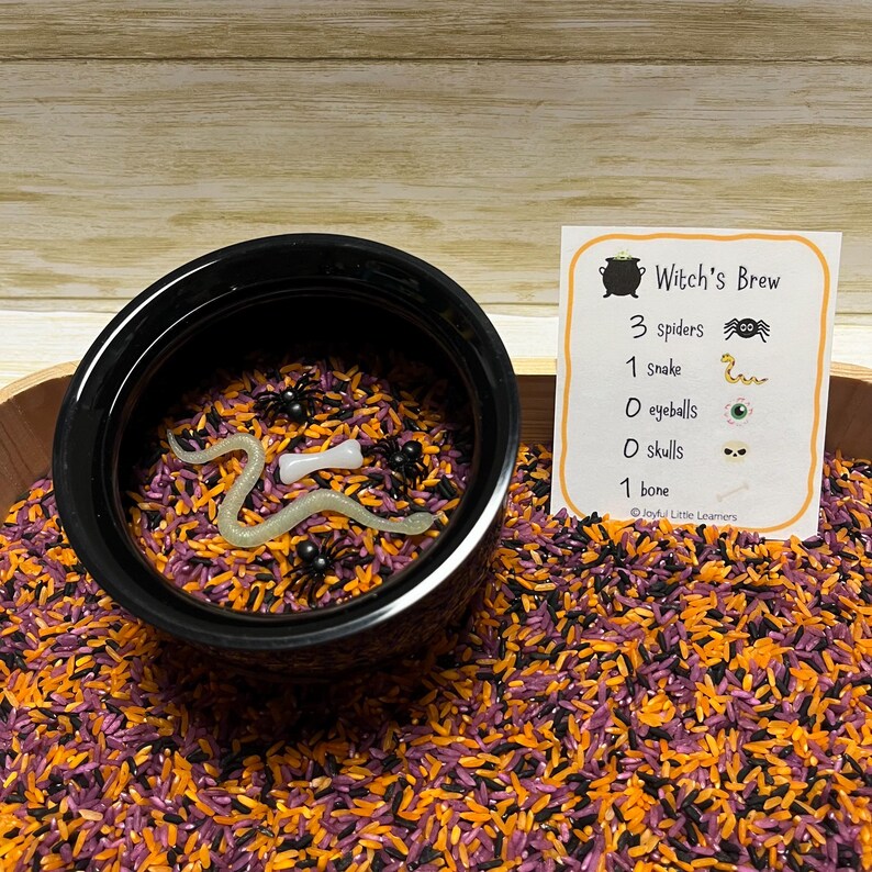 Witchs Brew Sensory Bin Halloween Sensory Bin - Etsy
