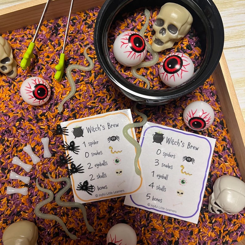 Witchs Brew Sensory Bin Halloween Sensory Bin - Etsy