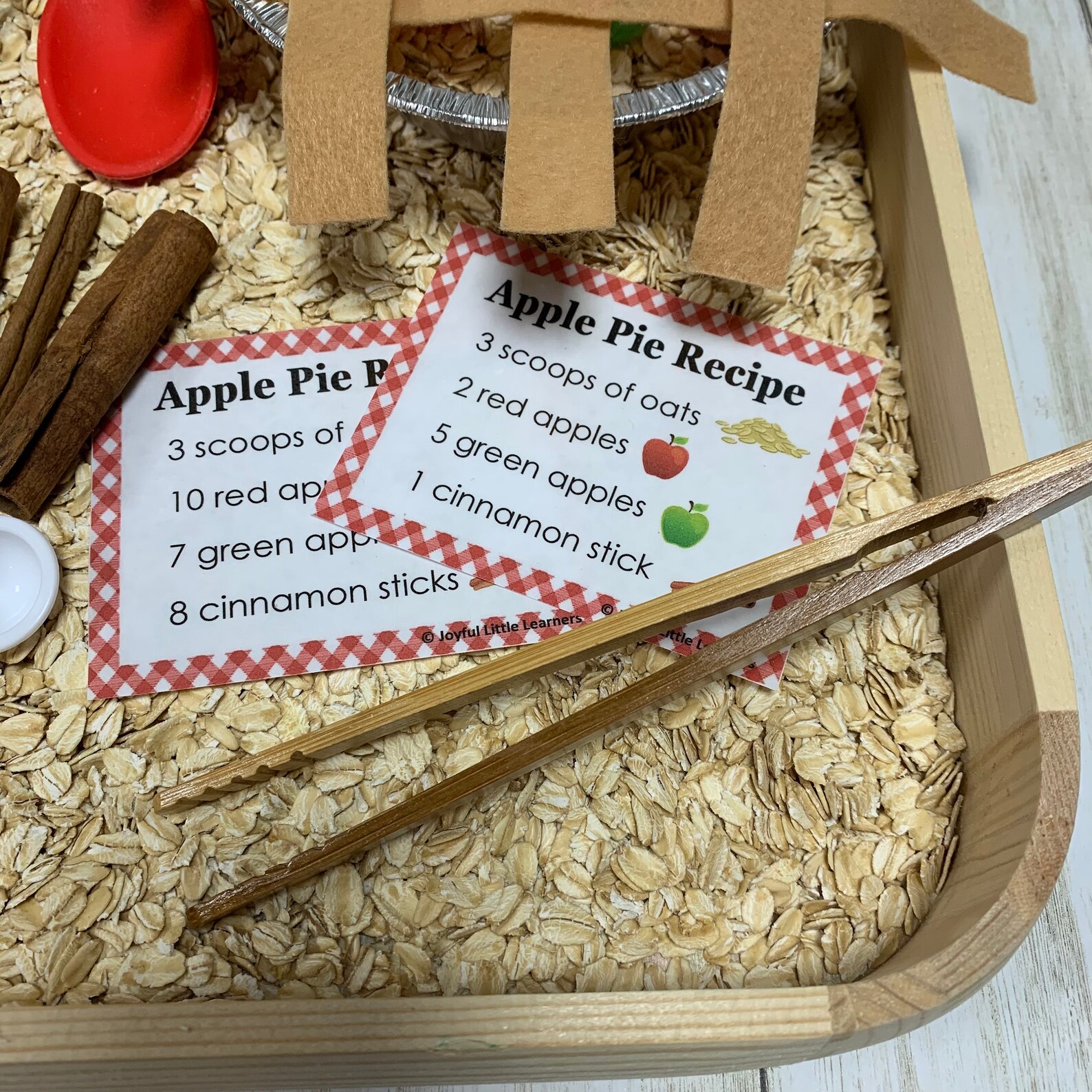 Apple Pie | Apple Crisp Sensory Bin - Etsy