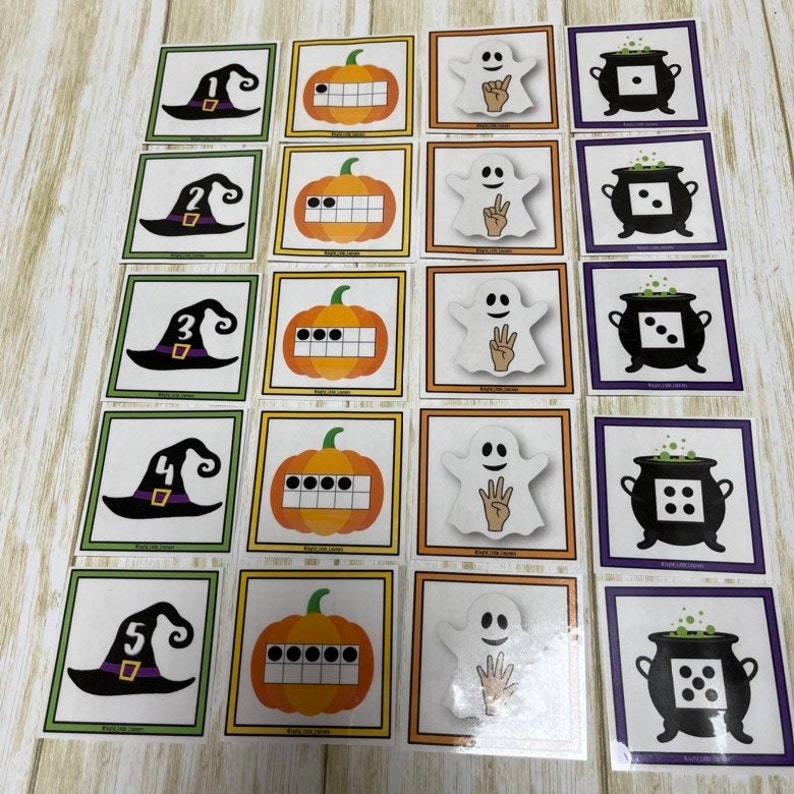 Five Little Pumpkins Numbers Sensory Bin | Halloween Sensory Bin - Etsy