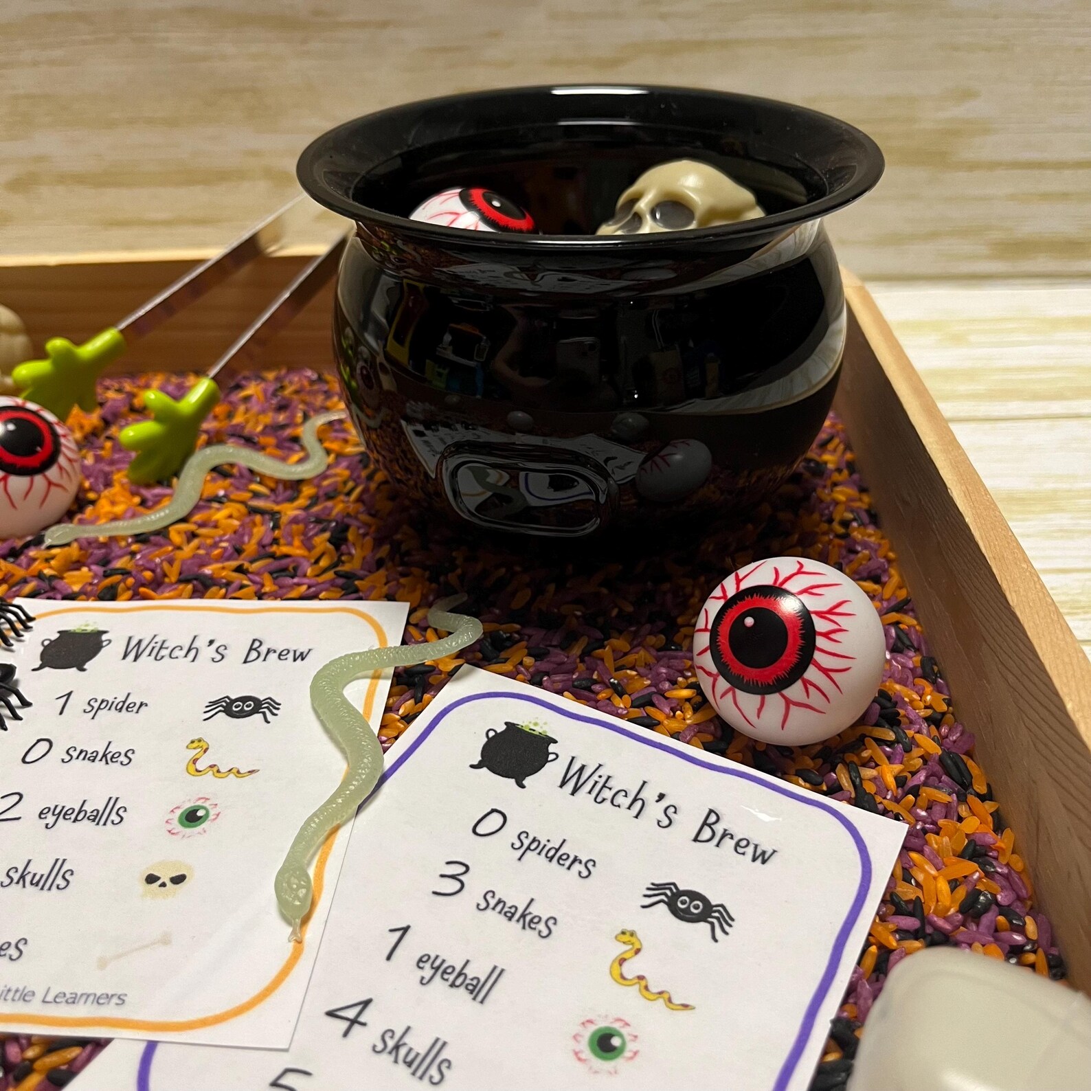 Witchs Brew Sensory Bin Halloween Sensory Bin - Etsy