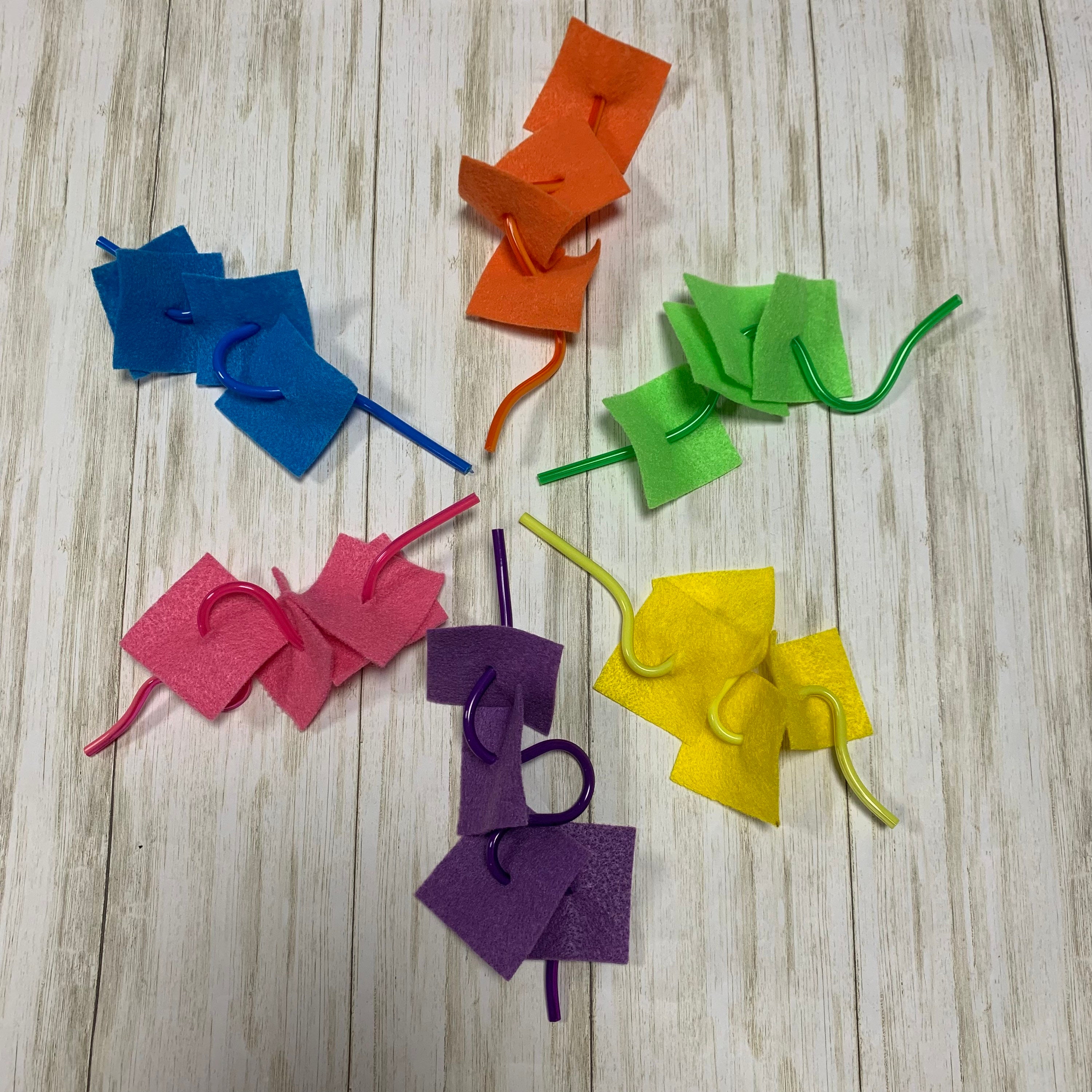 Crazy Straw Lacing Toddler Busy Bag - Etsy