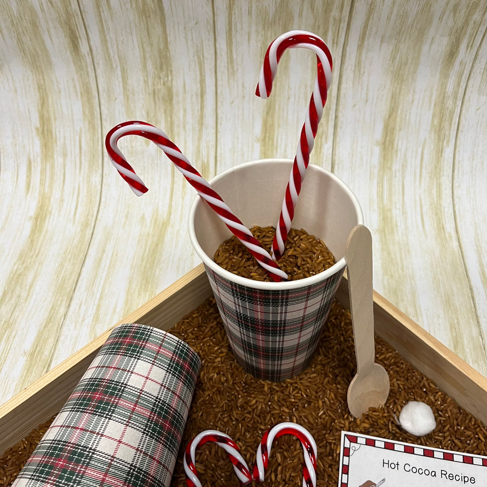 Hot Cocoa Sensory Bin | Hot Chocolate Winter Sensory Bin - Etsy