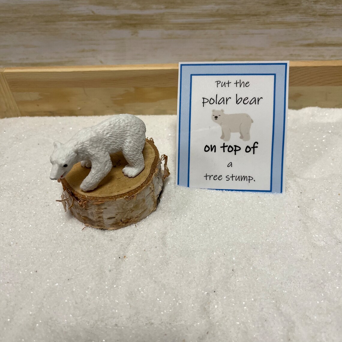 Arctic Animals Winter Sensory Bin - Etsy