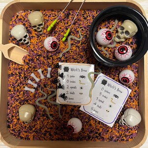 Witch’s Brew Sensory Bin | Halloween Sensory Bin - Etsy