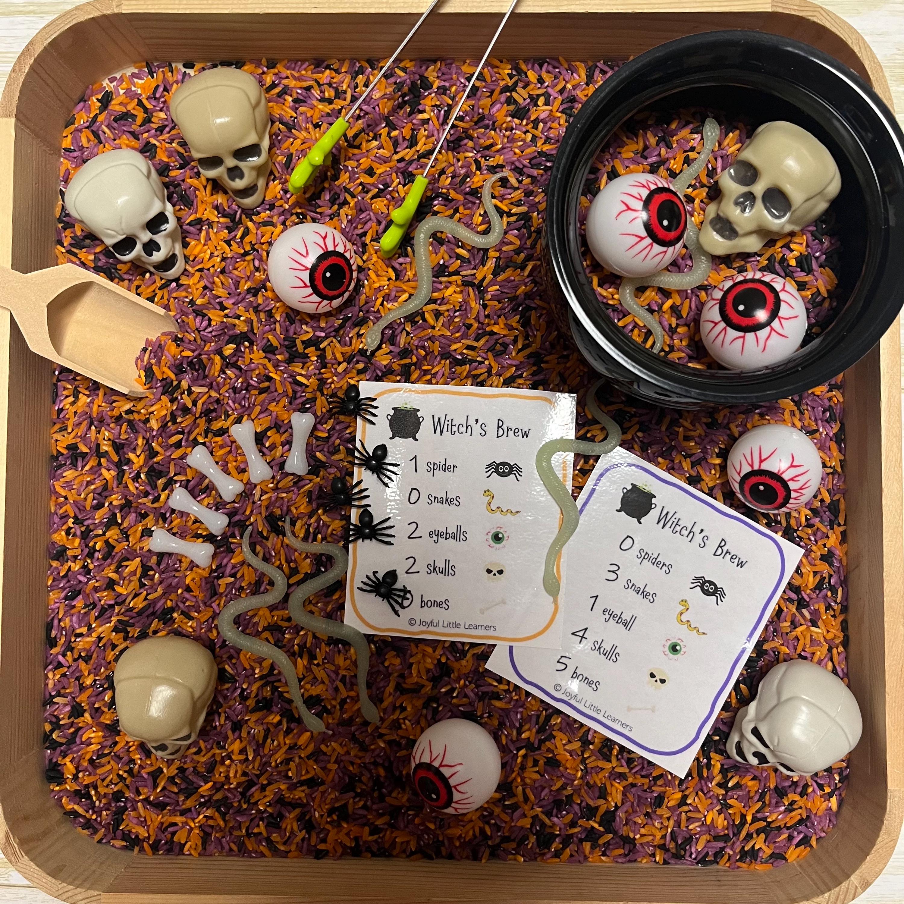 Witch’s Brew Sensory Bin | Halloween Sensory Bin - Etsy