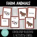 Farm Animal Language-building Activity | Farm Animal Activity Cards - Etsy