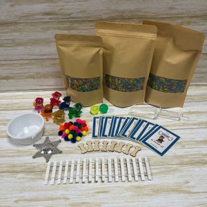 PAW Patrol Sensory Bin Featuring Preposition Cards for Following ...