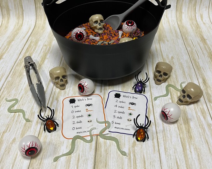 Witchs Brew Sensory Bin Halloween Sensory Bin - Etsy