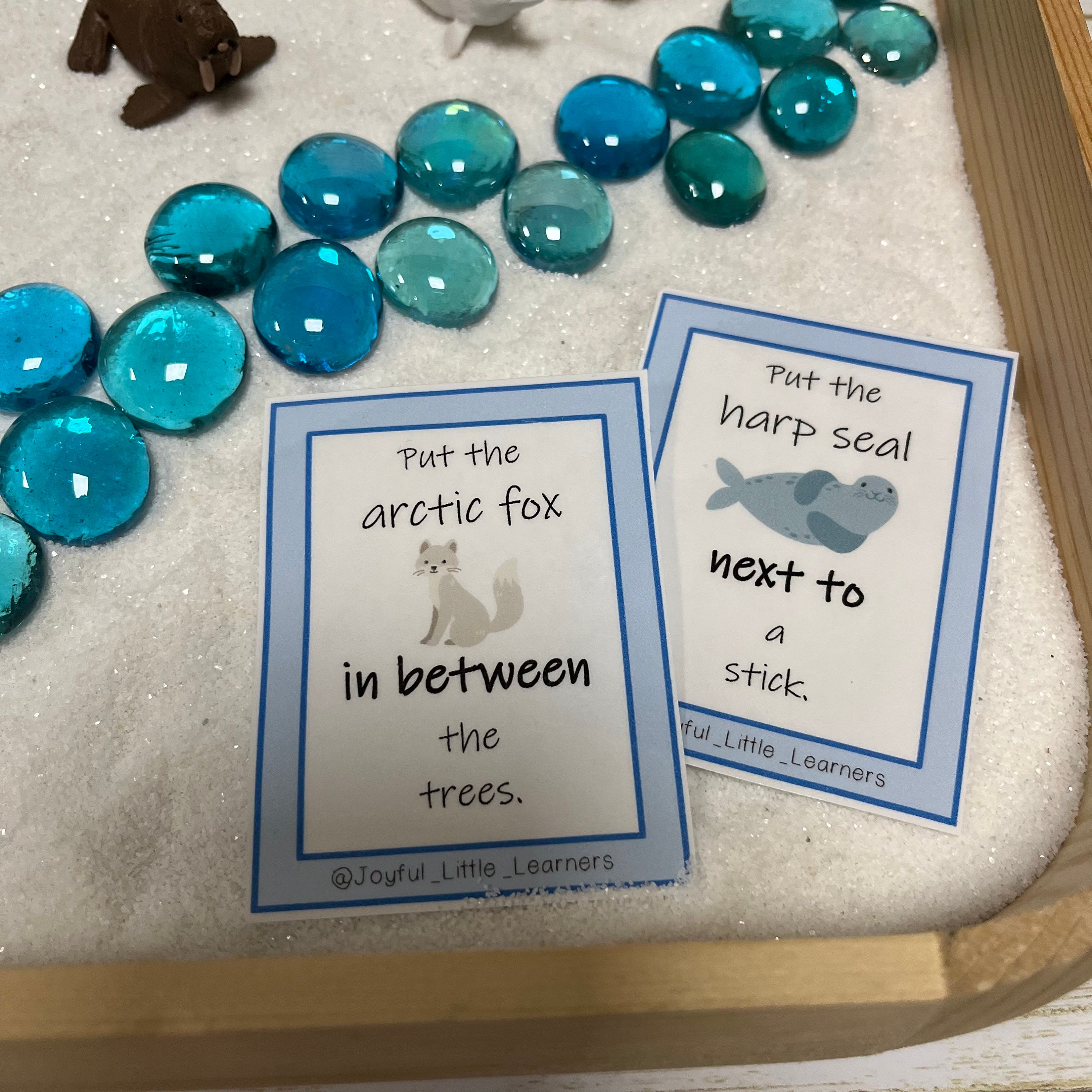 Arctic Animals Winter Sensory Bin - Etsy