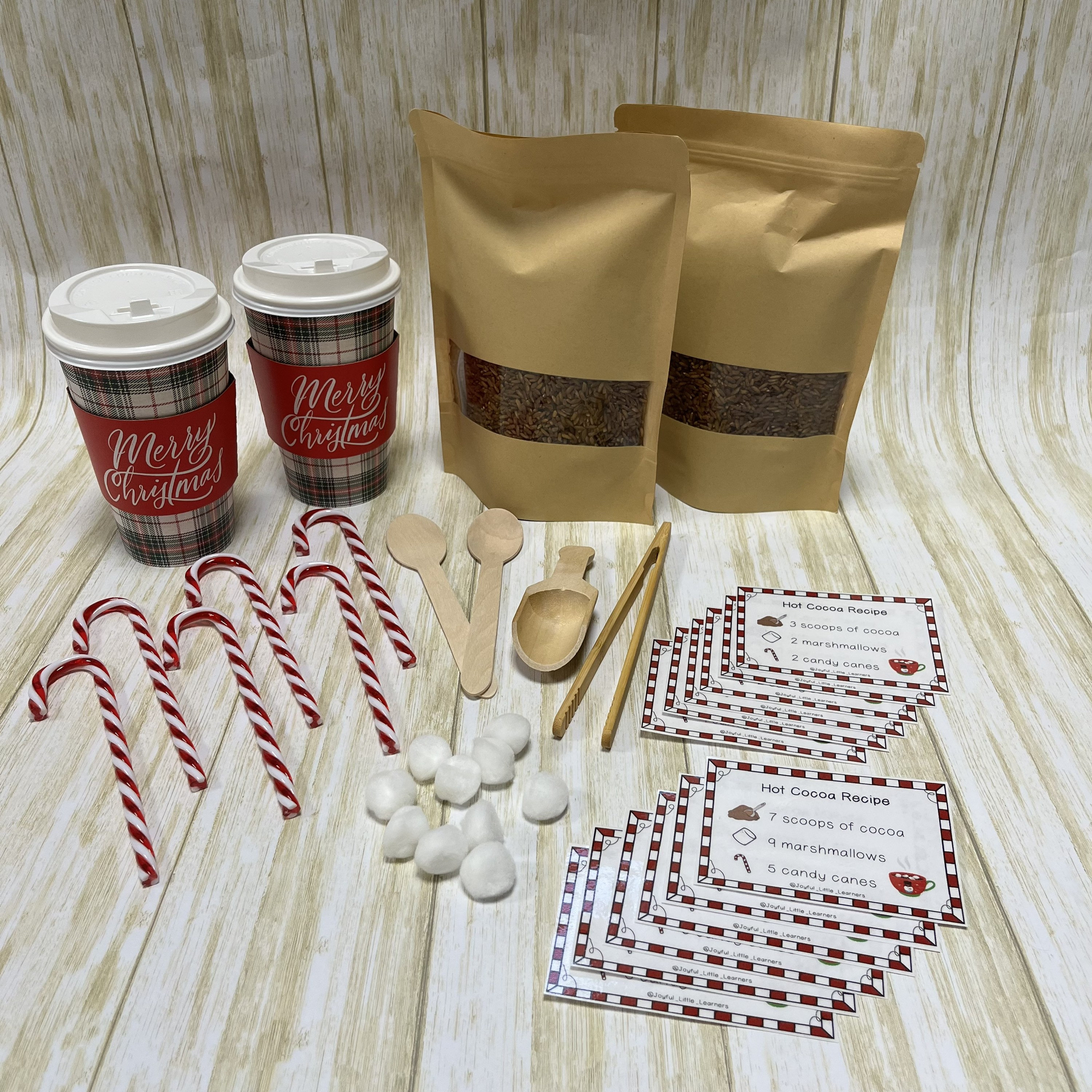 Hot Cocoa Sensory Bin - Etsy