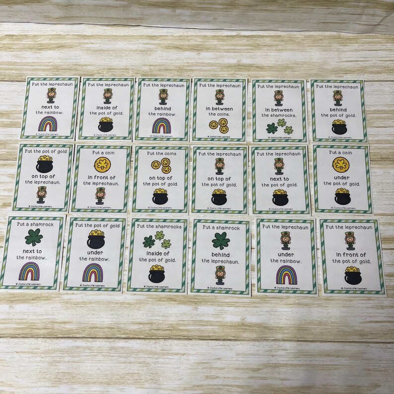 St. Patrick’s Day Leprechaun Sensory Bin | Leprechaun Prepositions ...