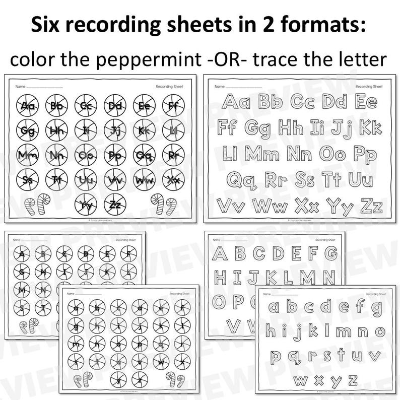 Feed the Reindeer Letter Recognition | Winter Feed Me Christmas Letter ...