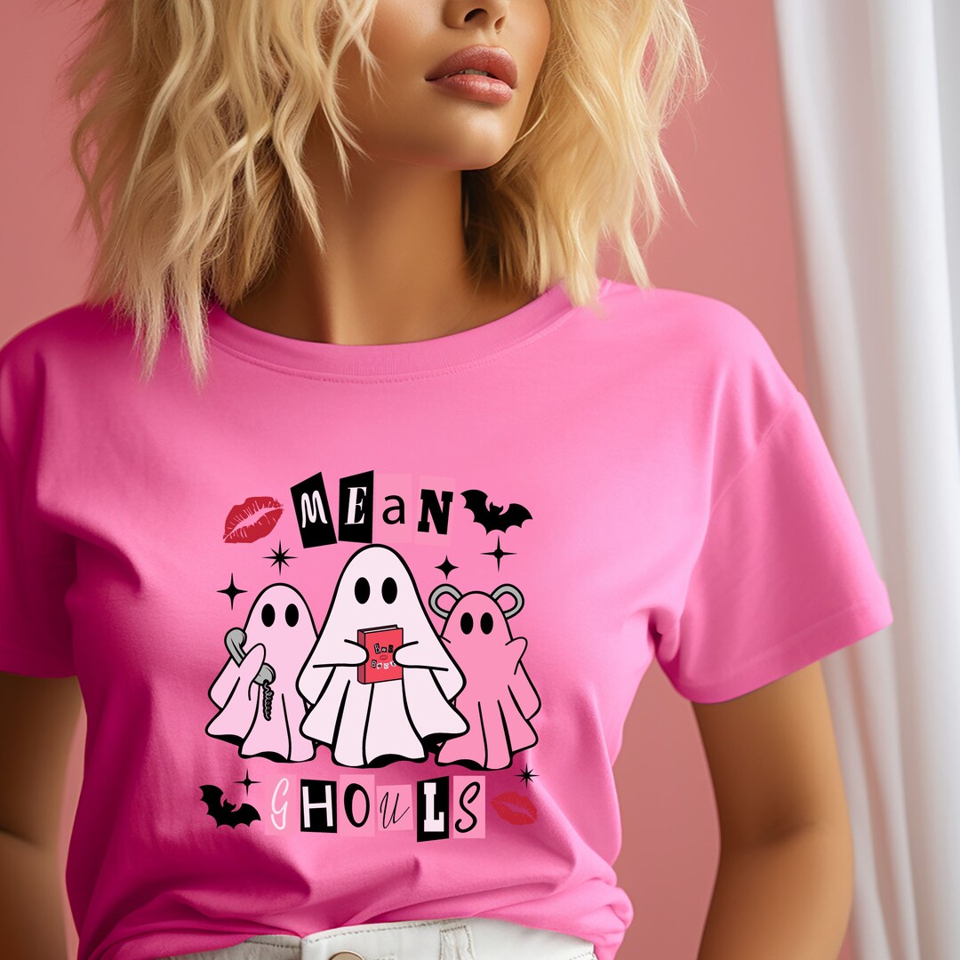 Halloween Mean Girls Shirt,howdy Ghouls Shirt, We Wear Pink Shirt Gift ...