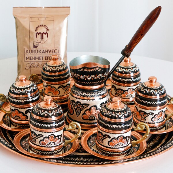 Turkish Coffee Set - Etsy