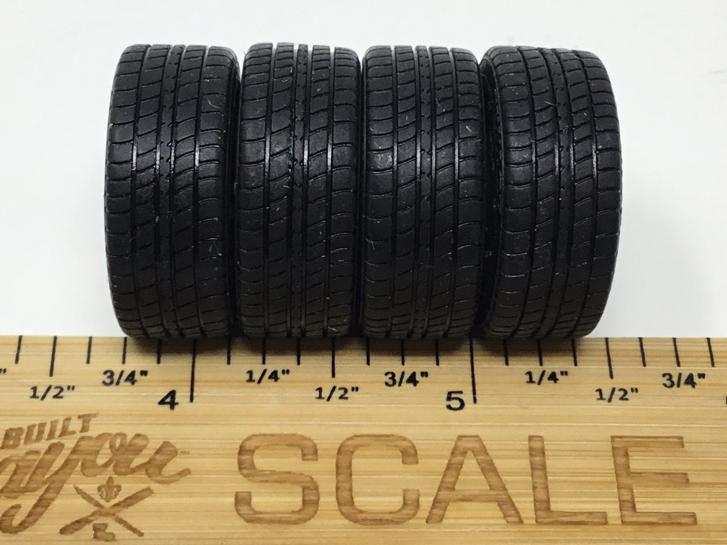 Chrome 3 Blade Custom Wheels Model Junkyard Wheel & Tire Set #E145 - Etsy