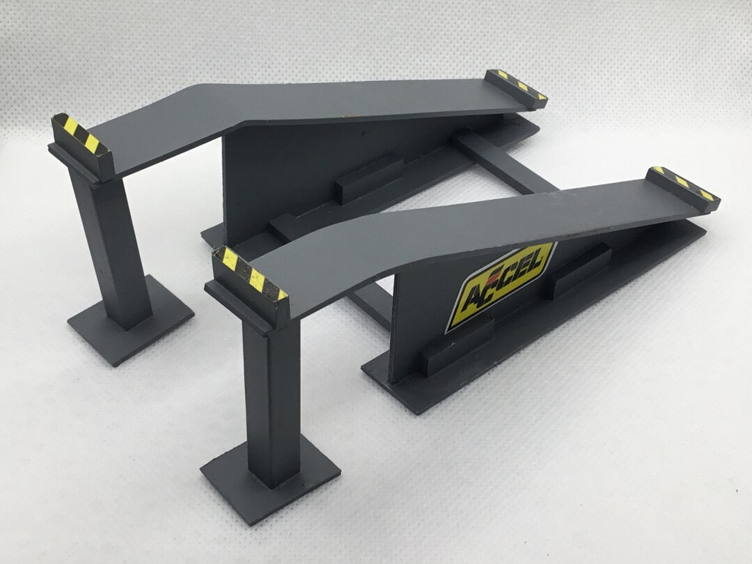 Model Car Junkyard Shop Car Ramp Lift - Etsy