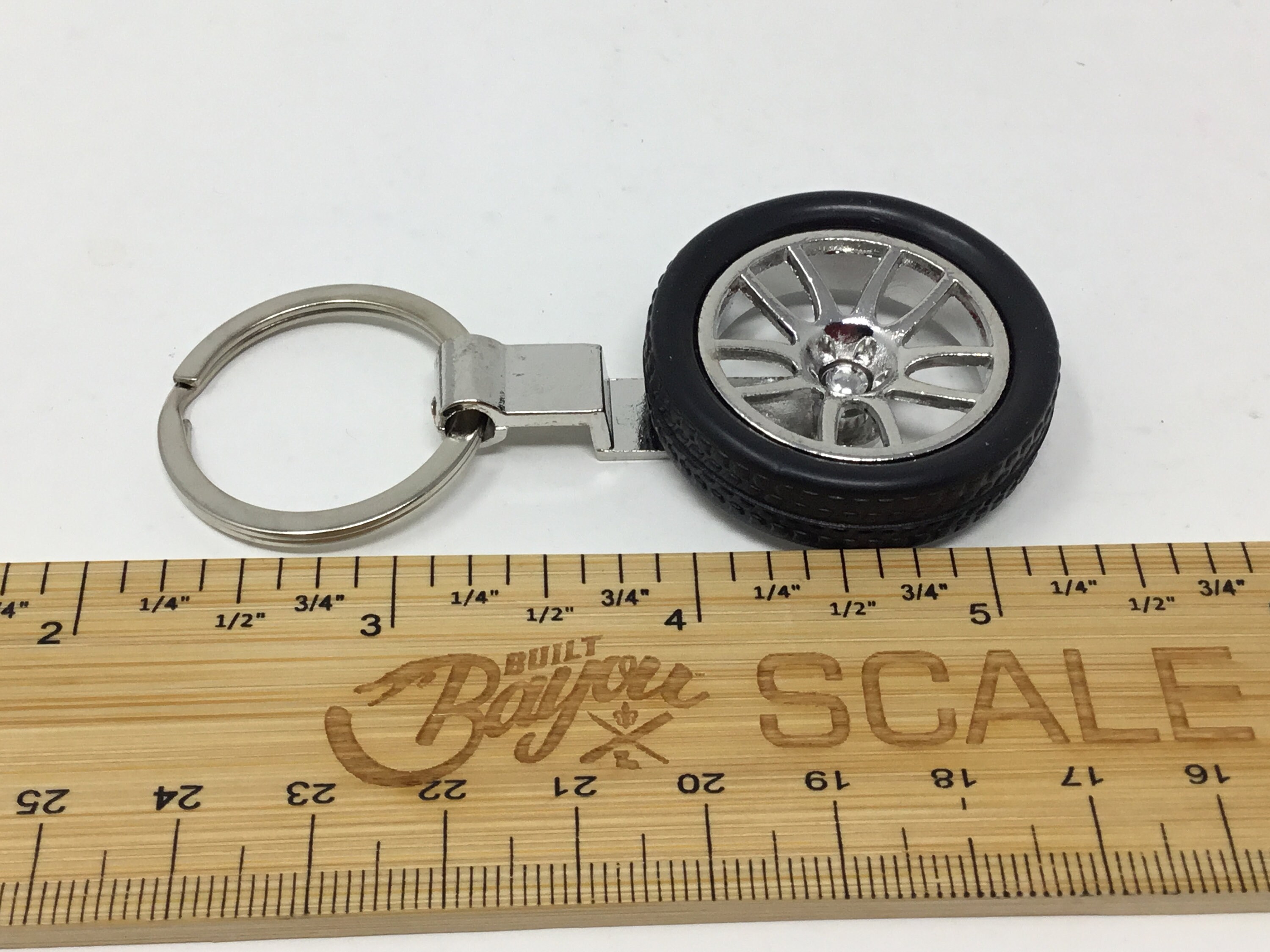 10 Spoke Custom Wheel With Rubber Tire Keychain - Etsy