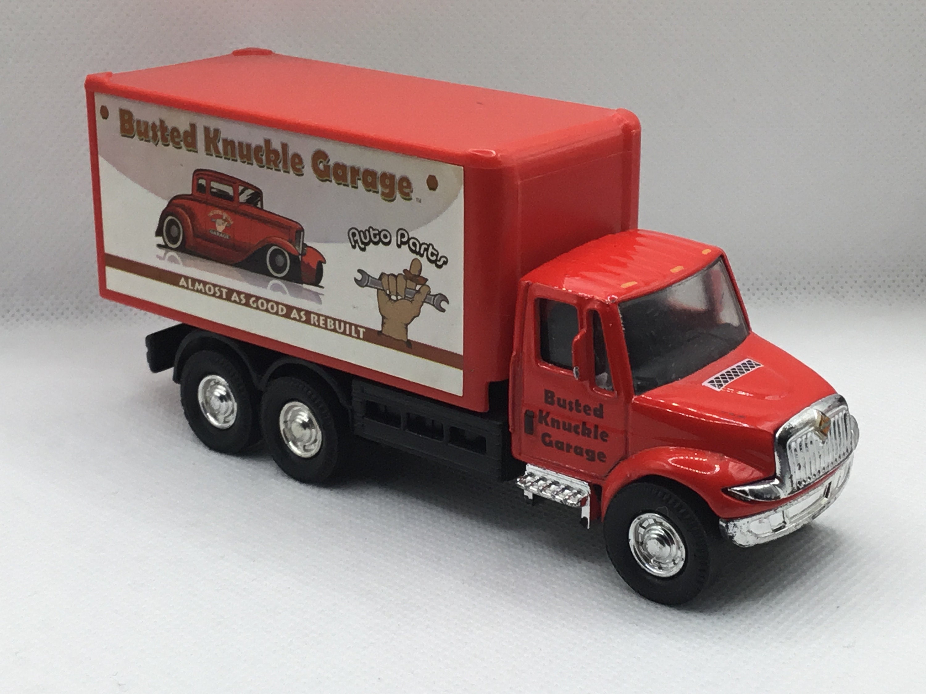 Busted Knuckle Garage Delivery Box Truck 5" Long - Used - Etsy