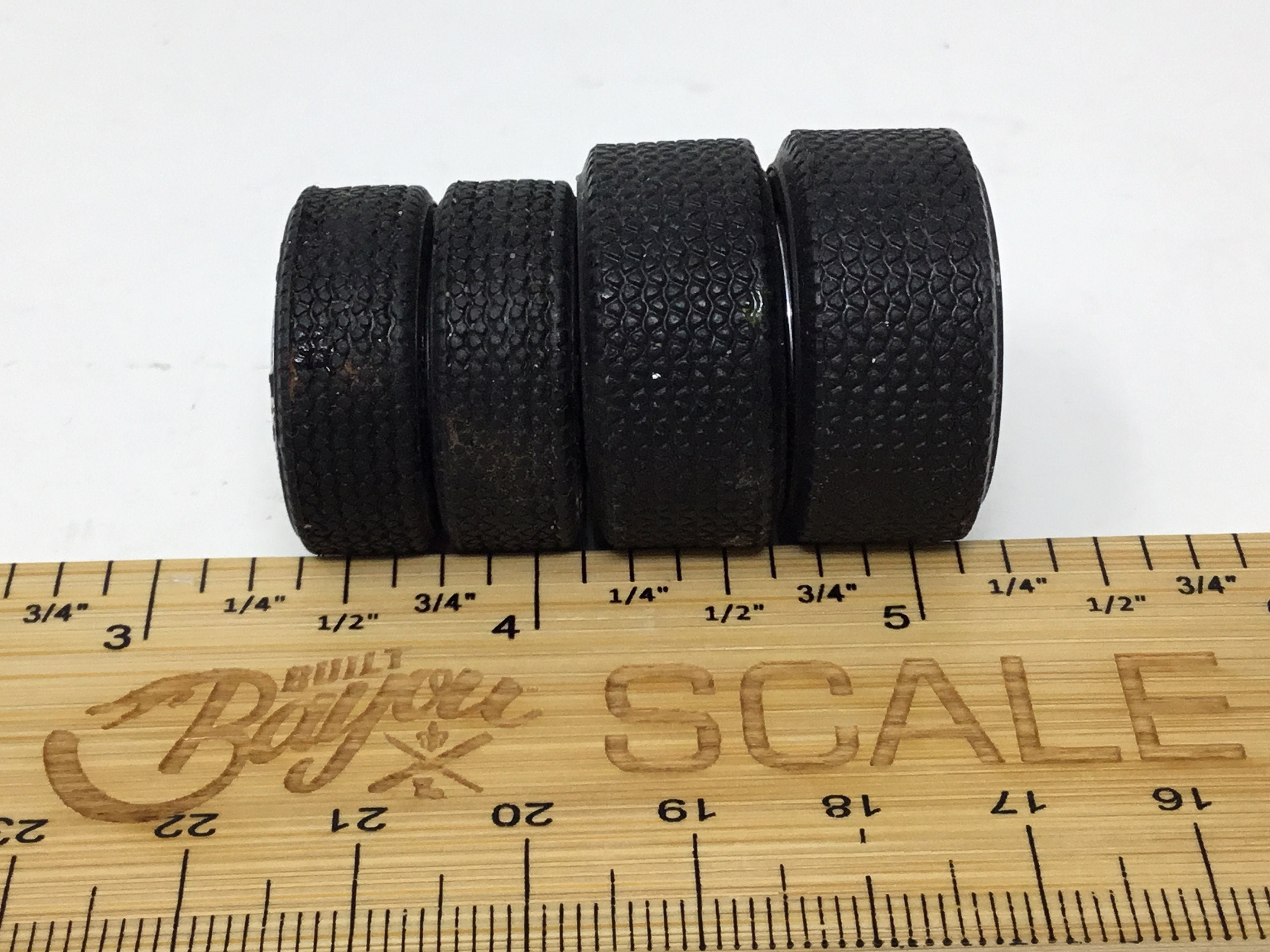 Big and Little Painted Wire Wheels – Model Car Junkyard Wheel & Tire ...