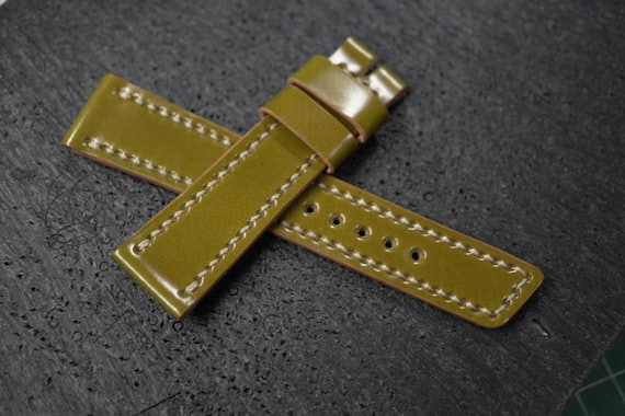 Cordovan Handmade in Japan Watch Strap Shinki Hikaku Cordovan - Etsy