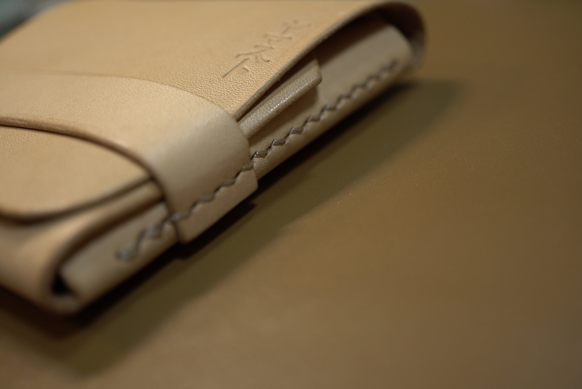 Minimalist Wallet Hand Made in Japan With Tochigi Leather - Etsy